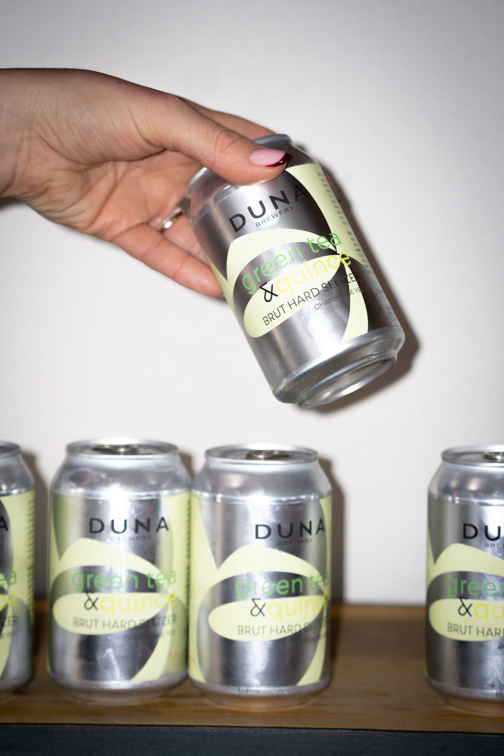HARD SELTZER - CHAMPAGNE, QUINCE, GREEN TEA – DUNA Brewery